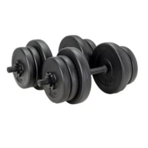 Opti Vinyl Dumbbell Set - 20kg - British Fitness